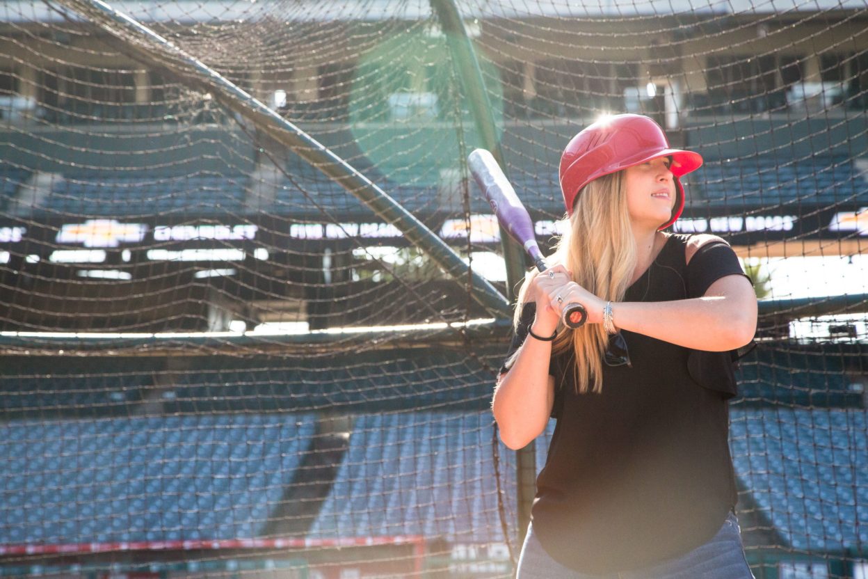 Take Batting Practice at Angel Stadium of Anaheim | SheBuysTravel